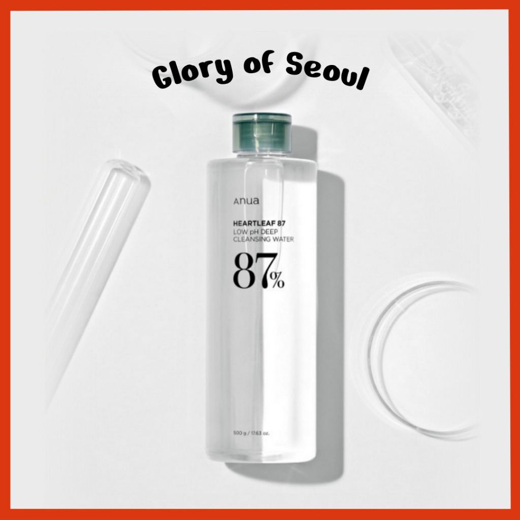 Anua Heartleaf 87 Low pH Deep Cleansing Water 500g | Shopee Brasil