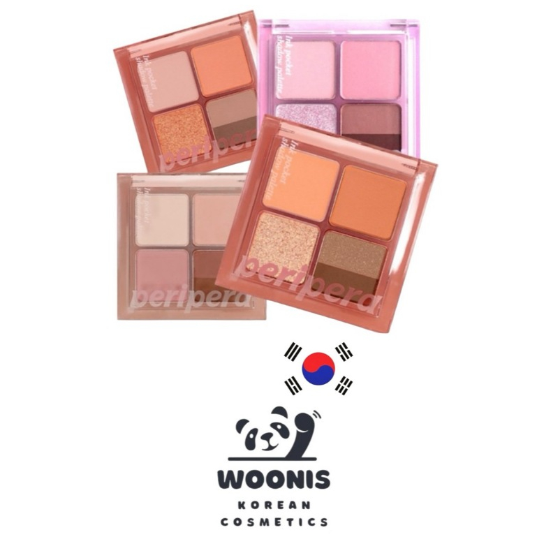 [PERIPERA] Paleta De Sombra 4 Tipos (WOONIS) | Shopee Brasil