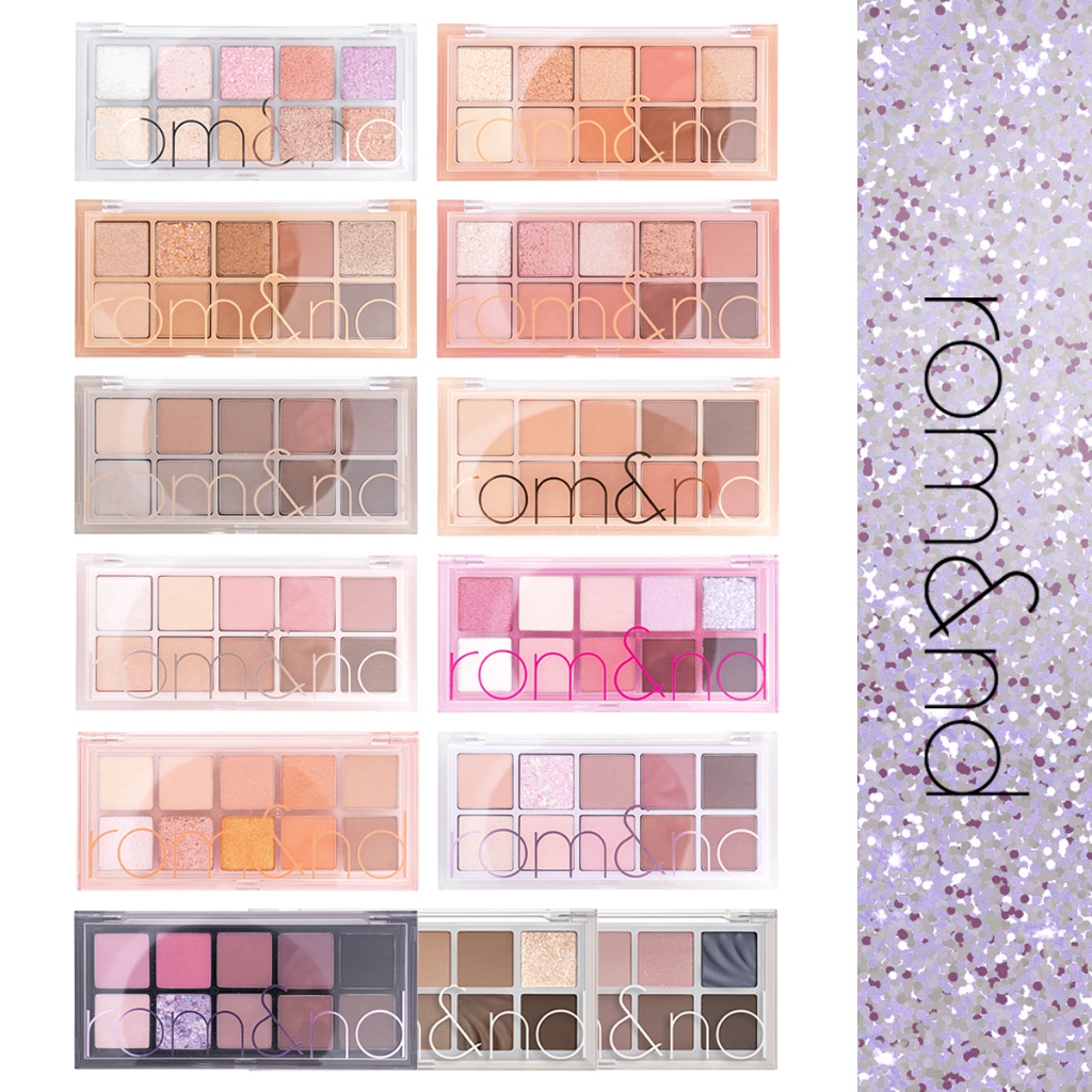 [rom&nd] Better Than Palette | romand romnd Matte Glitter Eyeshadow ...