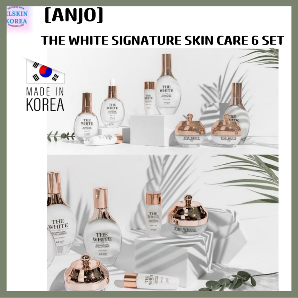 [ANJO] O Cuidado Da Pele Com Assinatura Branca 6 SET (ELSKIN KOREA ...