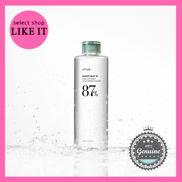 Anua Heartleaf 87 Low pH Deep Cleansing Water 500ml | Shopee Brasil