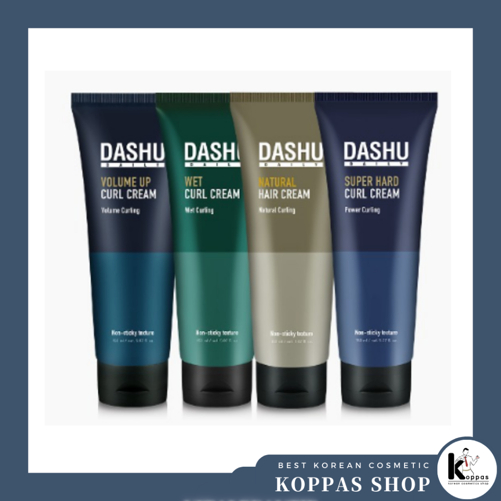 [DASHU] Hair Curl Cream Collection 4Type (150ml) / Volume up / Super ...