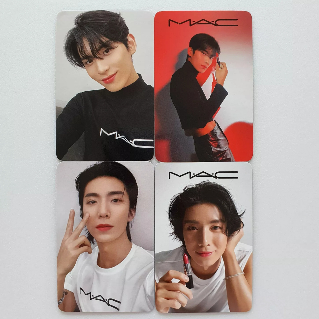 Cartão Fotográfico Oficial SF9 x MAC LUSTREGLASS Batom | Shopee Brasil