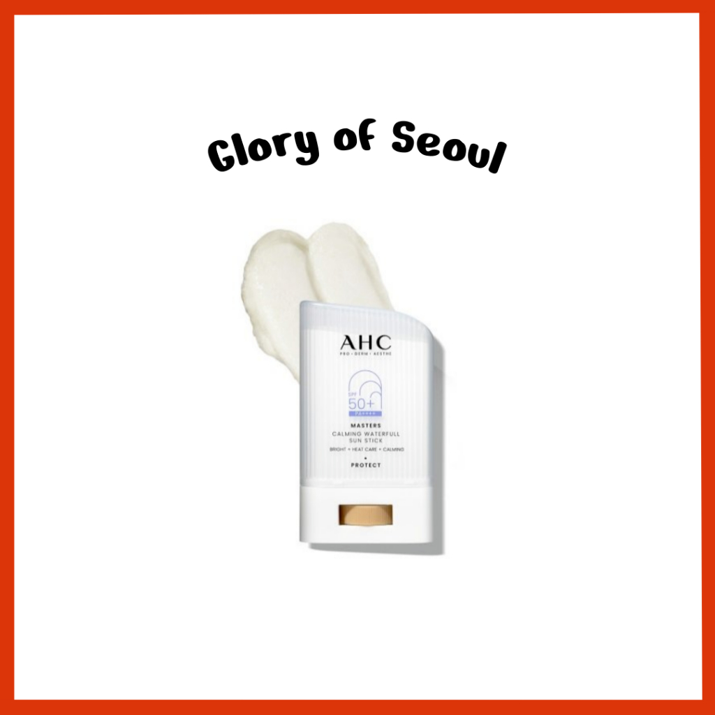 AHC Masters Calming Waterfull Sun Stick 22g (SPF50 +/PA + +) | Shopee Brasil