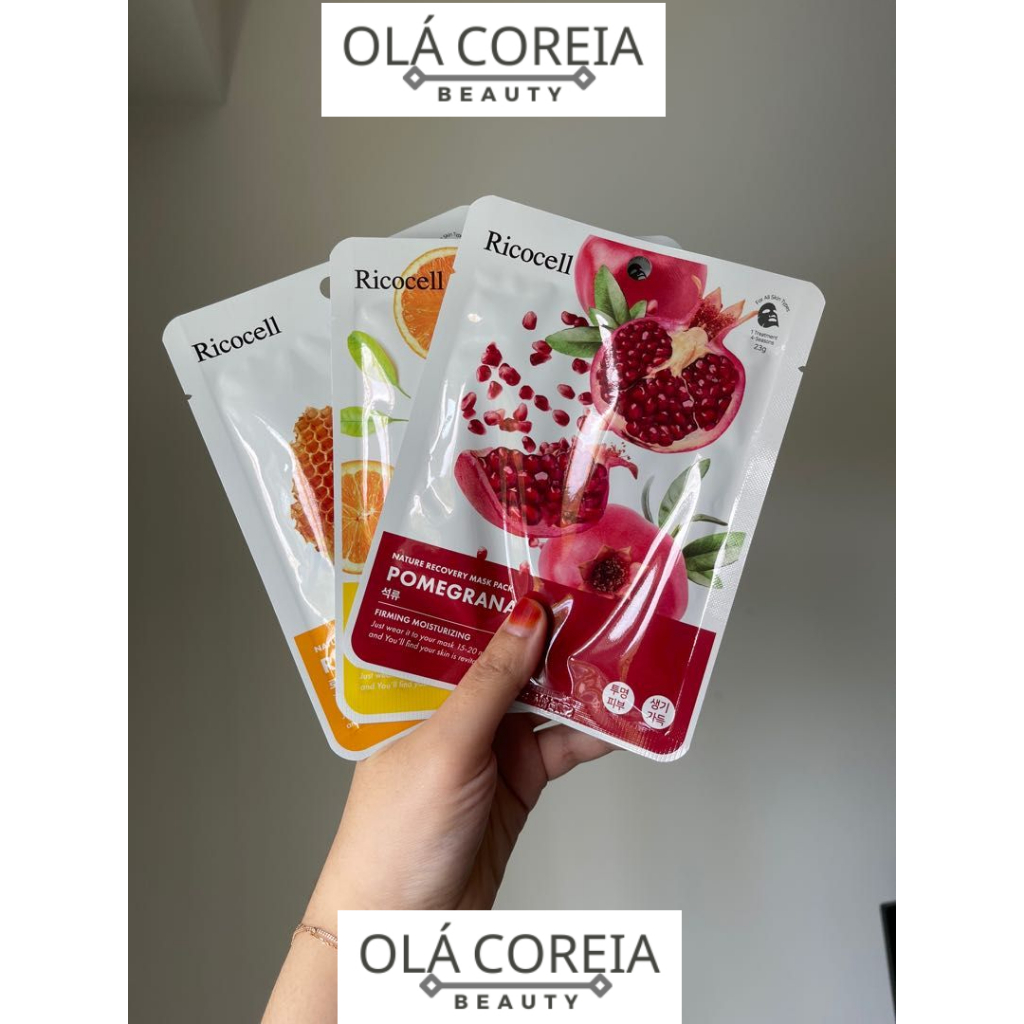 Embalagem De Máscara Ricocel 1ea 23ml (Sortido) | Shopee Brasil