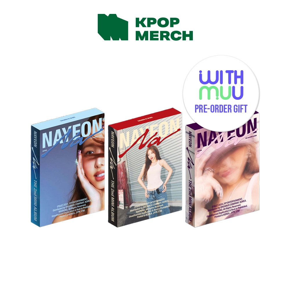 (Withmuu POB) TWICE NAYEON - 2nd Mini Album [ NA ] | Shopee Brasil