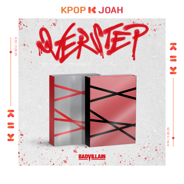 BADVILLAIN - [OVERSTEP] 1st SINGLE ALBUM (4th Jun.2024) | Shopee Brasil