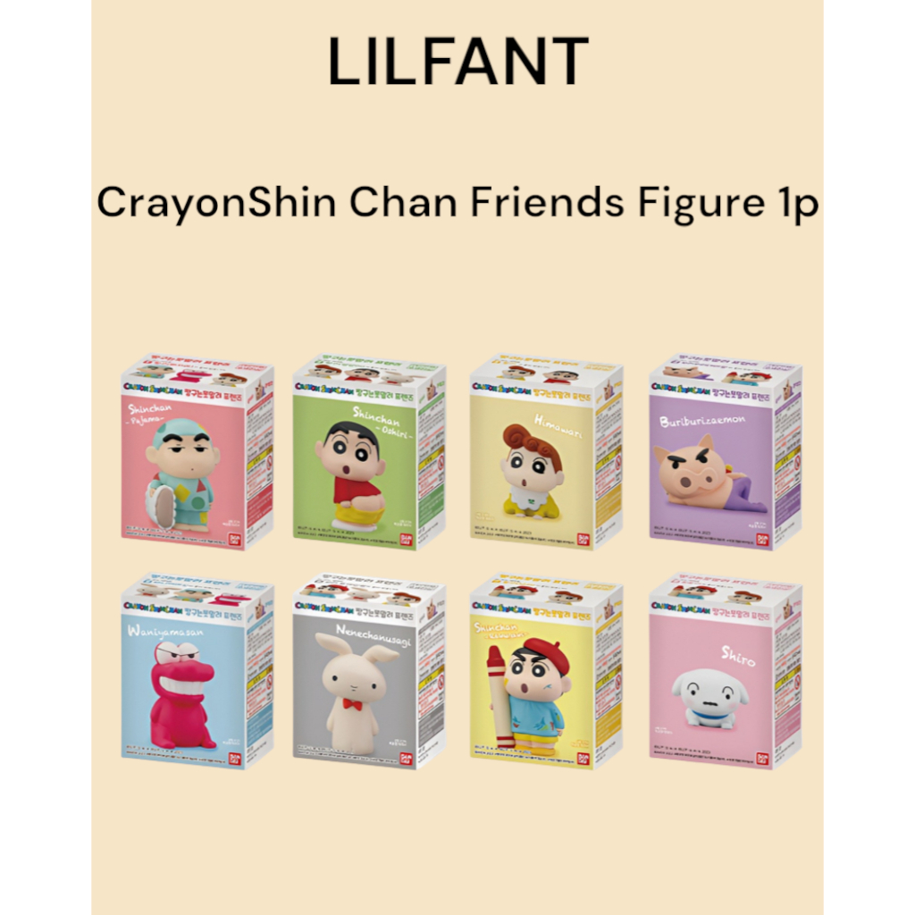 [Crayon Shin Chan] Amigos Figura 1p | Shopee Brasil