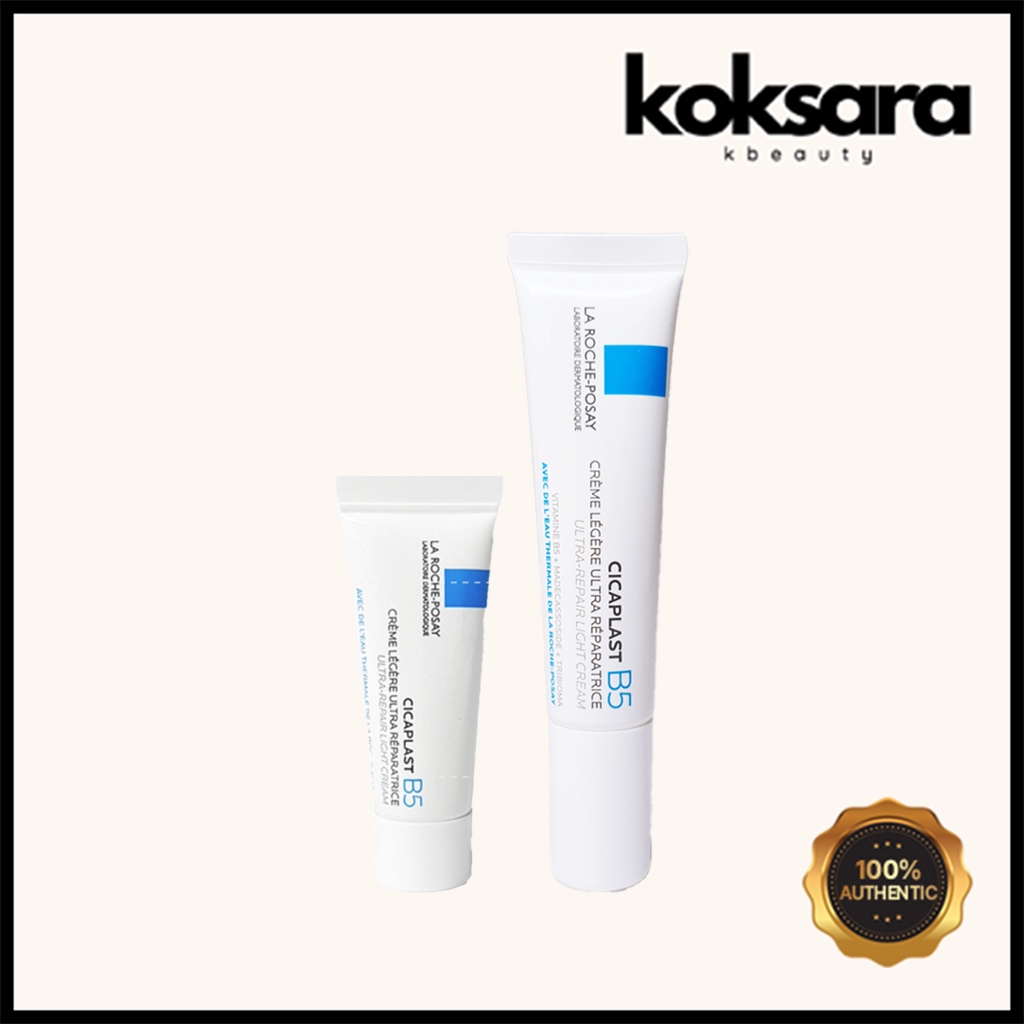 la roche-posay cicaplast b5 ultra-repair light cream 3ml exp.03.2026, 15ml exp 09.2025 | Shopee ...
