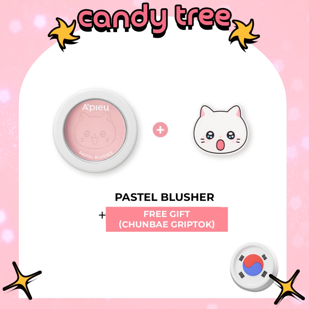 A'PIEU - Conjunto especial Pastel Blusher - CHUNBAE EDITION - 2 Tipos (4,3 g) | Shopee Brasil