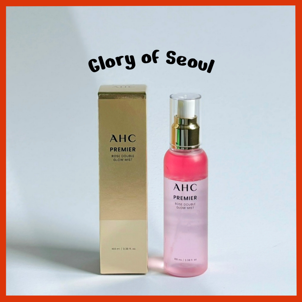 AHC Premier Rose Double Glow Mist 100 ml | Shopee Brasil