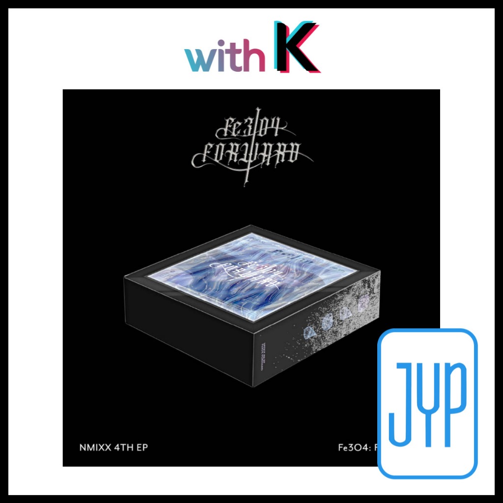 [JYP] NMIXX - Fe3O4: FORWARD / 4th EP Album (Limited ver.) | Shopee Brasil