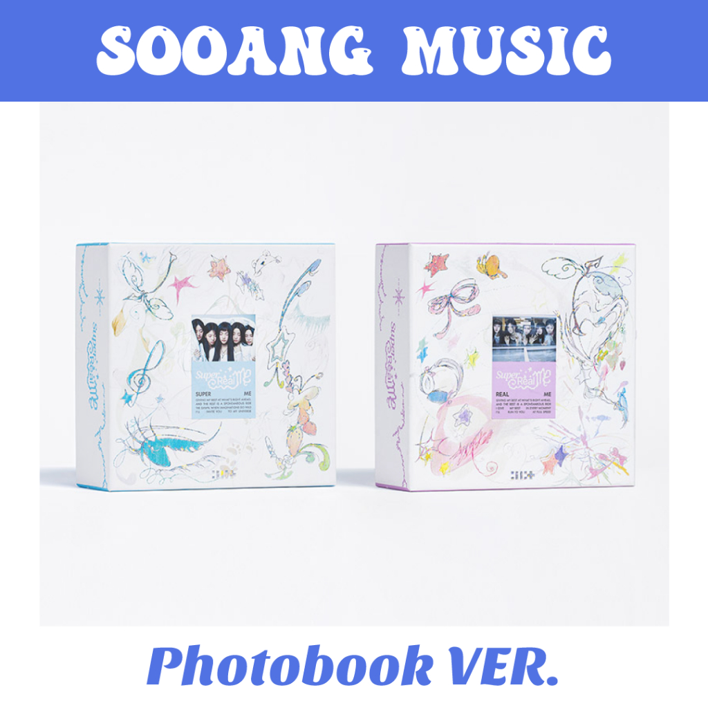 ILLIT 1st Mini Album [SUPER REAL ME] Photobook Ver. | Shopee Brasil