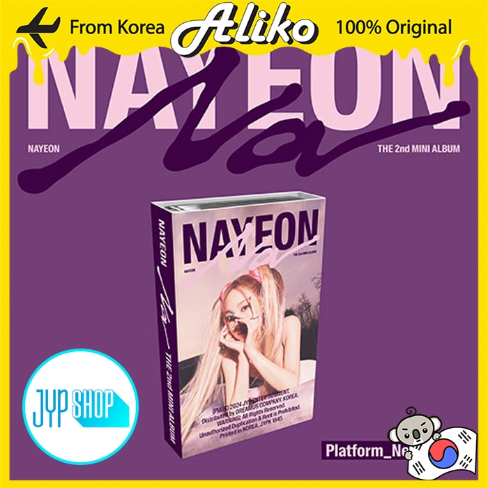 NAYEON (TWICE) - THE 2nd MINI Album [NA] (Platform_Nemo ver) | Shopee Brasil