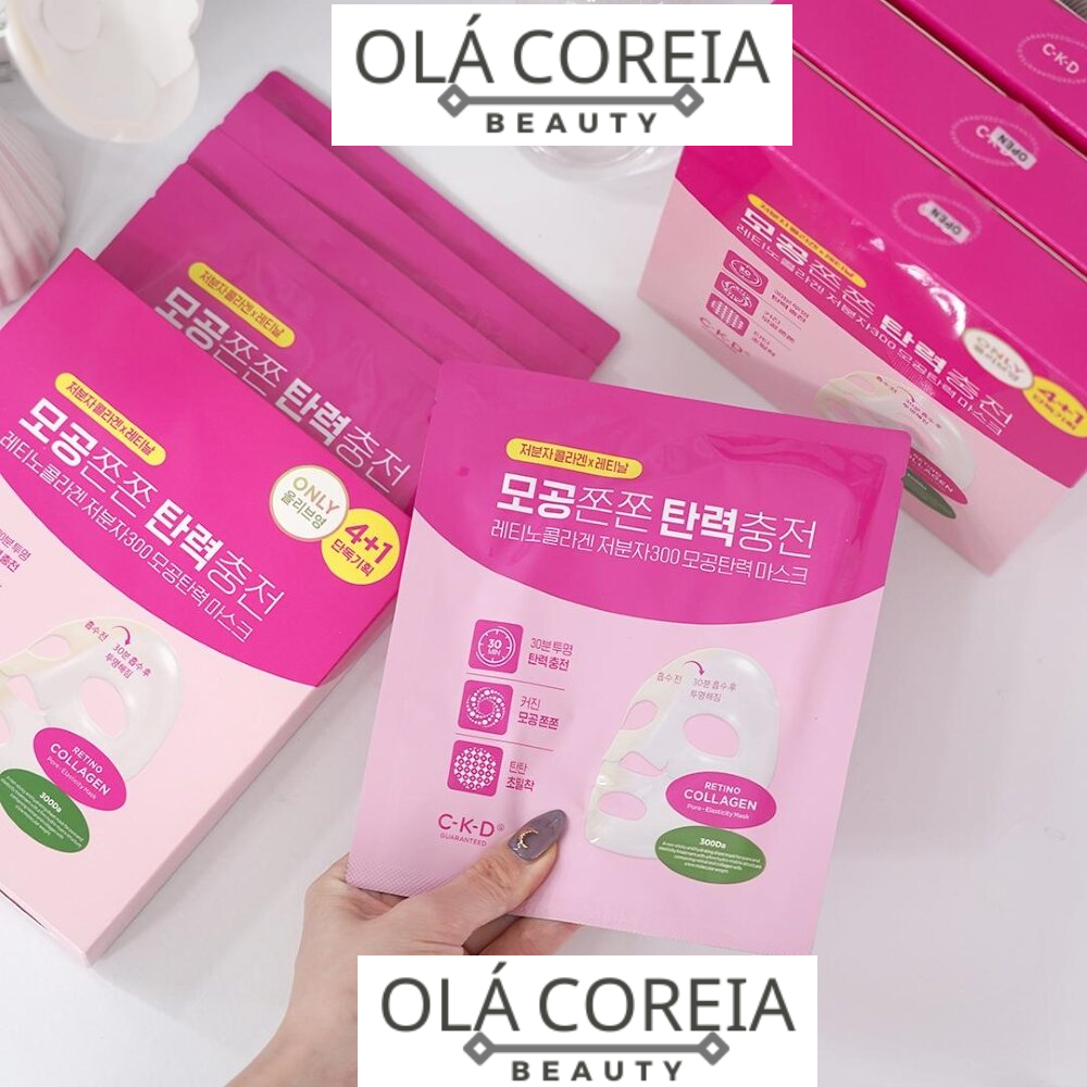 Ckdd retino Colágeno Pequena Molécula 300 Poros E Máscara De ...