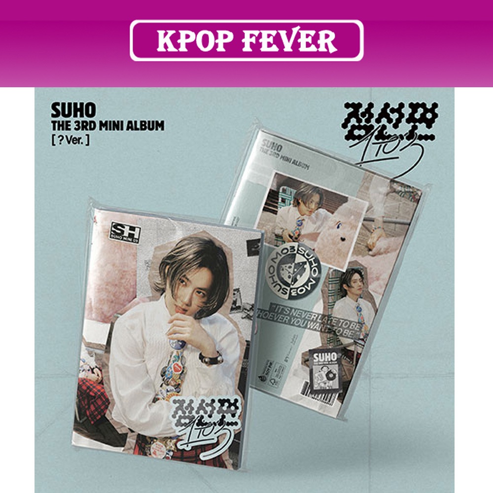 EXO SUHO - [ 1 to 3 ] The 3rd mini Album ? Ver. | Shopee Brasil