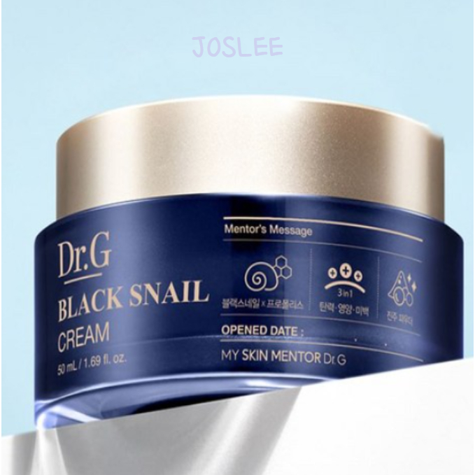 Dr.G black snail cream 50ml | Shopee Brasil