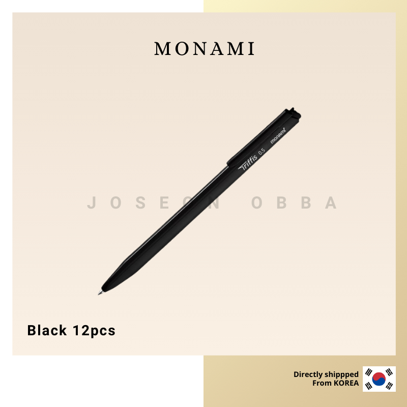 [MONAMI] Caneta Esferográfica Triplus Da Marca De Papelaria Coreana 0.5 ...