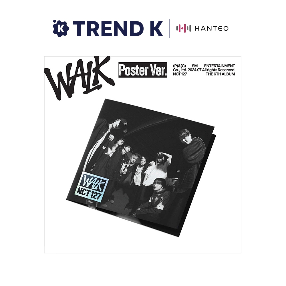 NCT 127 - 6th Album [WALK] (Poster Ver.) | Shopee Brasil
