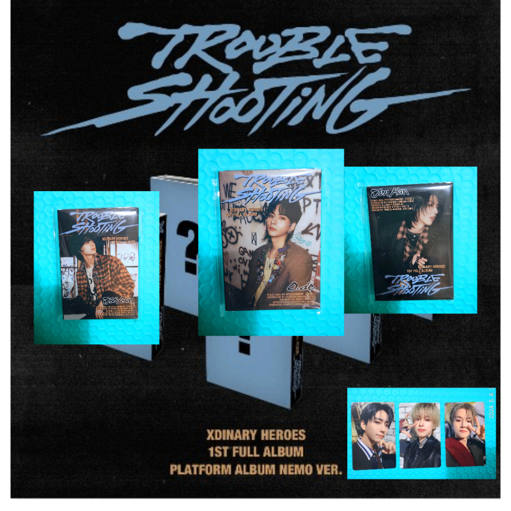 Xdinary Heroes-1ST : Troubleshooting (Álbum Plataforma) | Shopee Brasil