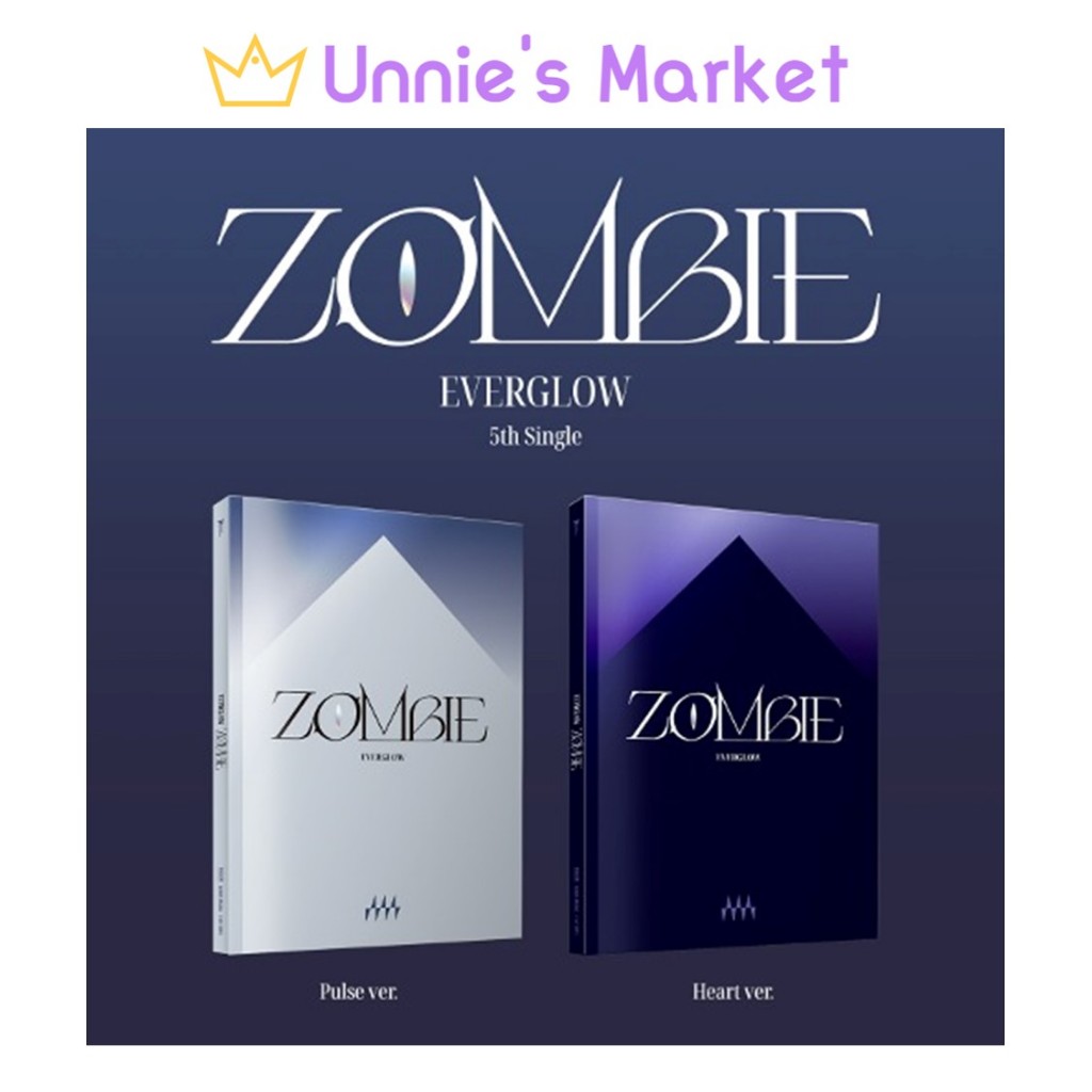 EVERGLOW - ZOMBIE 5th Single Album (Pulse ver / Heart ver) | Shopee Brasil