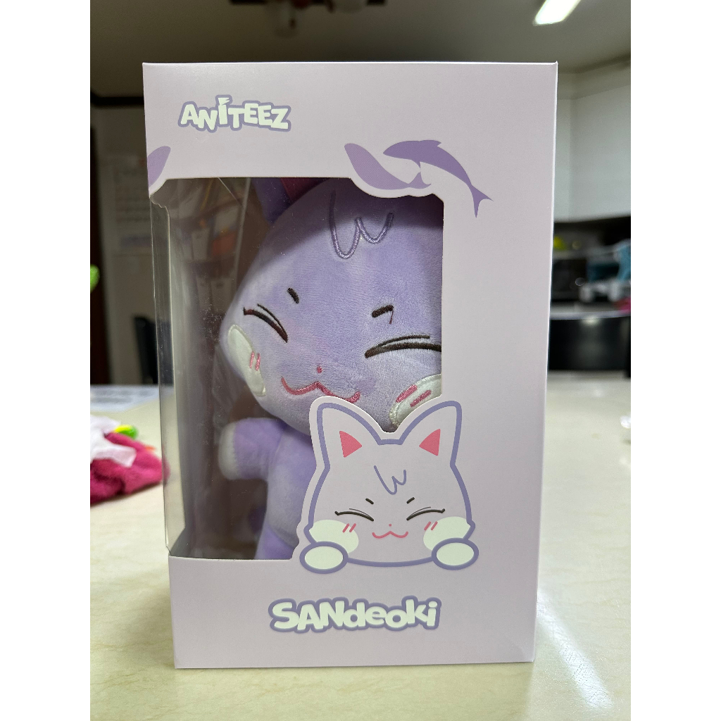 Na Mão) ATEEZ X ANITEEZ ADVENTURE POP-UP STORE SAN PLUSH DOLL SANdeoki ...