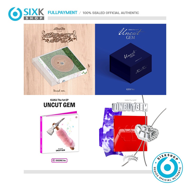 KiiiKiii 1st Mini Album [UNCUT GEM] | Shopee Brasil