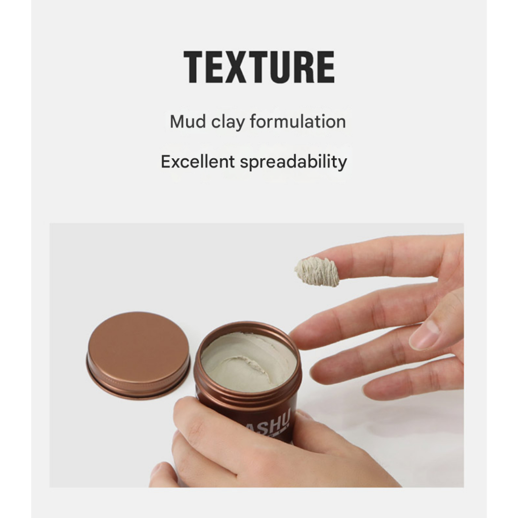 DASHU For Men Premium Wild Design Cera De Muckle 100g-Fixação Forte E ...