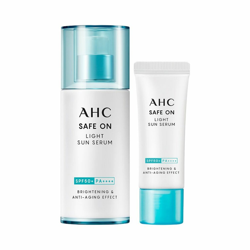 Conjunto Especial AHC Safe On Light Sun Serum (40mL + 20mL) | Shopee Brasil
