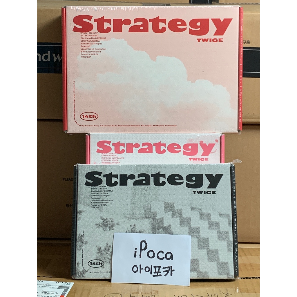 TWICE Strategy Album Sealed | Shopee Brasil