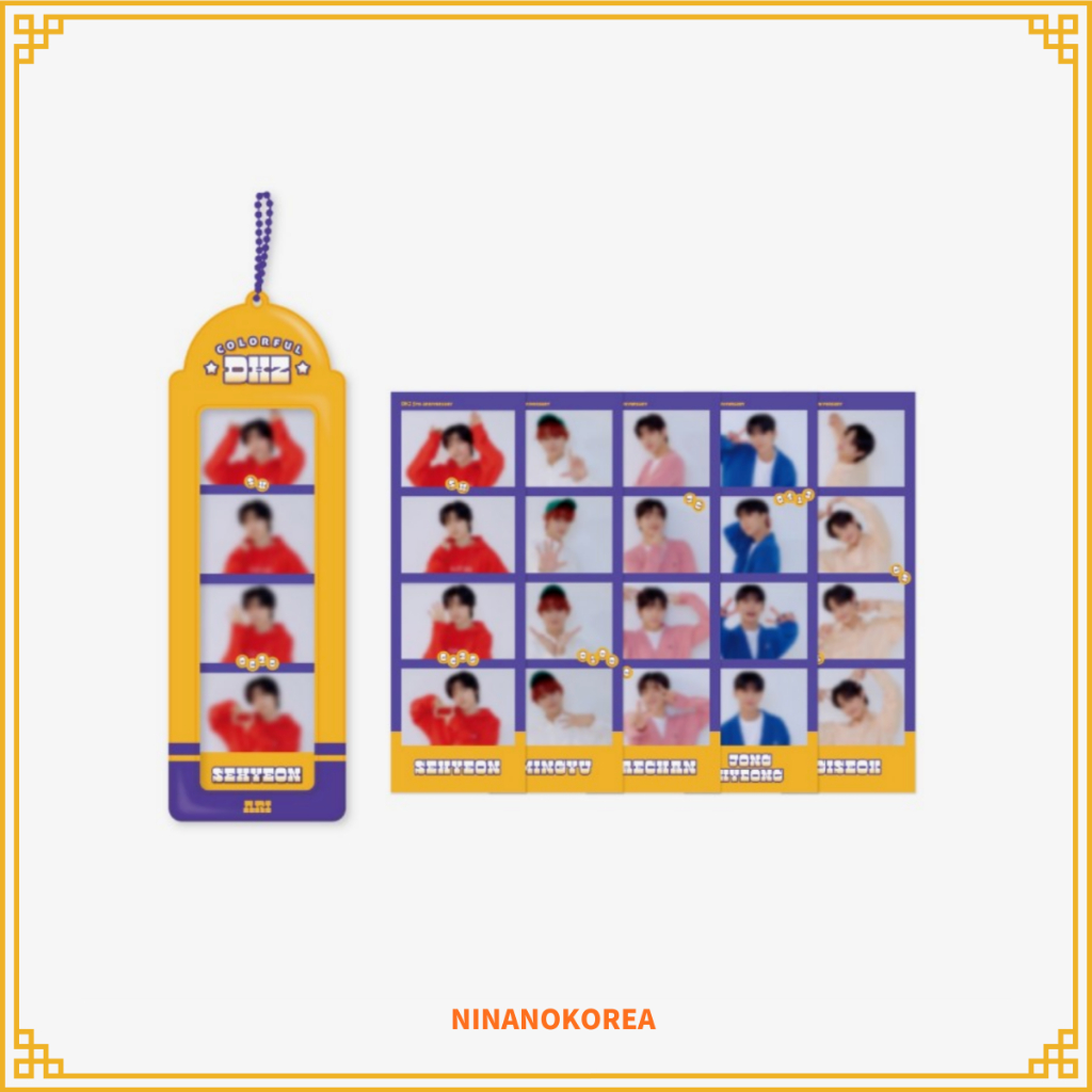 DKZ - 02 PHOTO HOLDER+4 CUT PHOTO SET / DKZ 5TH ANNIVERSARY POP-UP MD ...