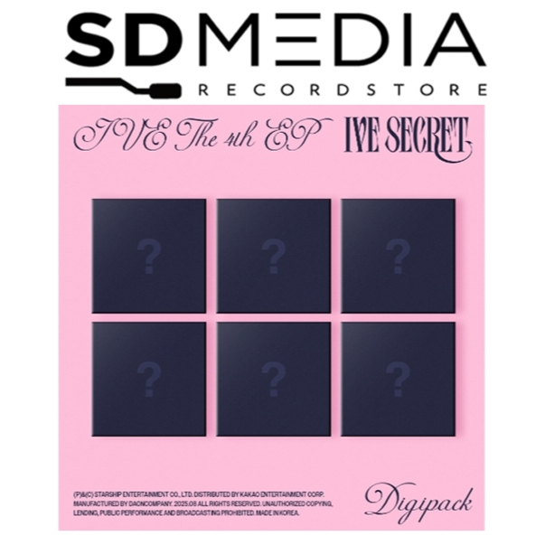 IVE (IV) 4th mini album - IVE SECRET (Digipack Version) | Shopee Brasil