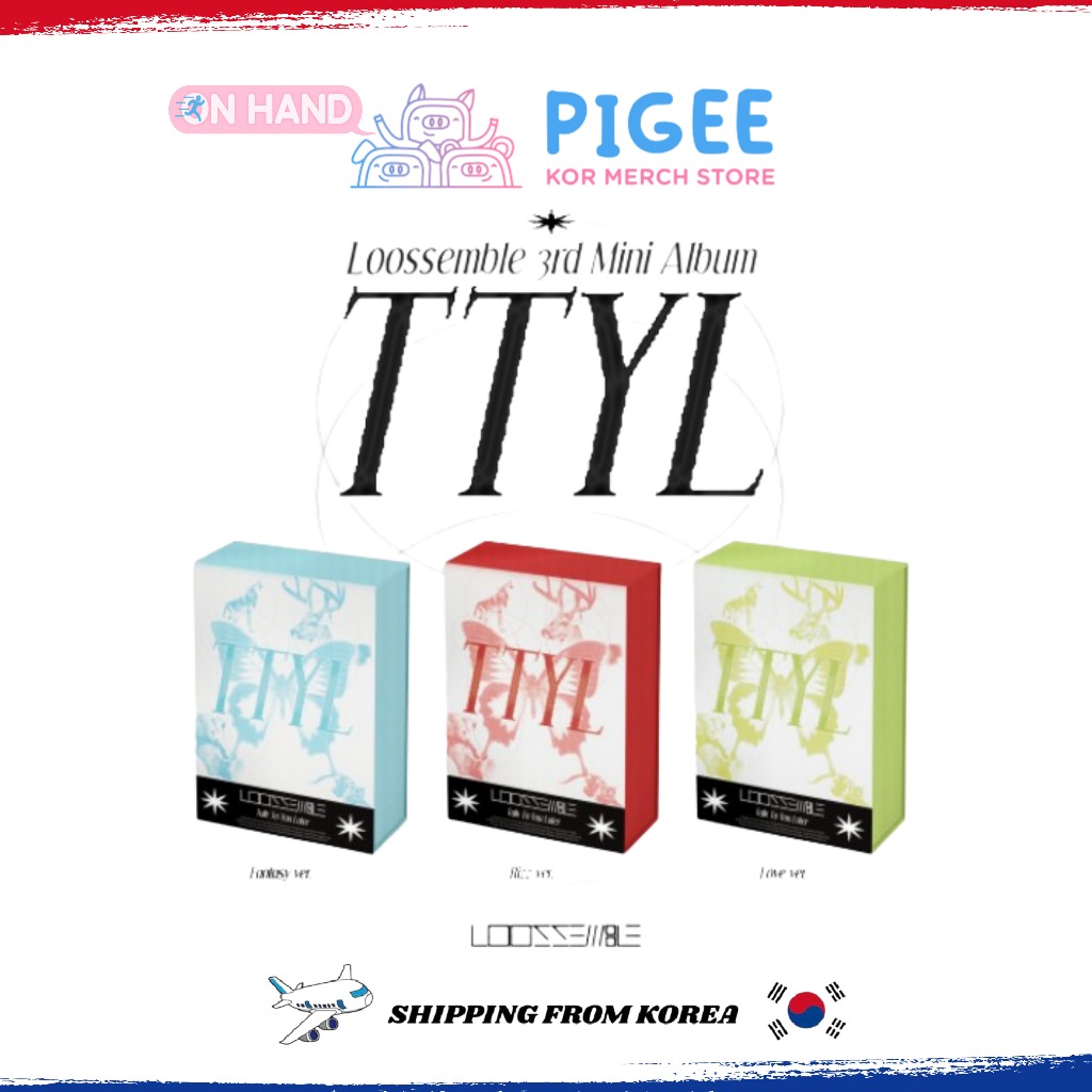 LOOSSEMBLE - [ TTYL ] 3RD MINI ALBUM | Shopee Brasil