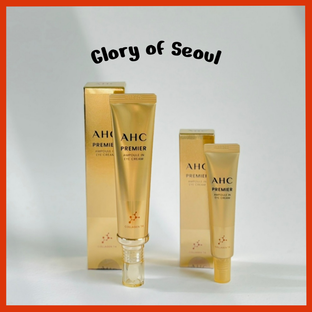 AHC PREMIER AMPOULE IN EYE CREAM 12ml /40ml 1.35 fl.oz Korean Cosmetics Anti-Wrinkle | Shopee Brasil