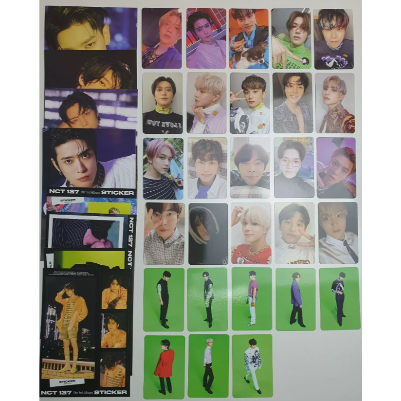 [OFFICIAL] NCT 127 STICKER Sticky Seoul City POB PHOTOCARD | Shopee Brasil