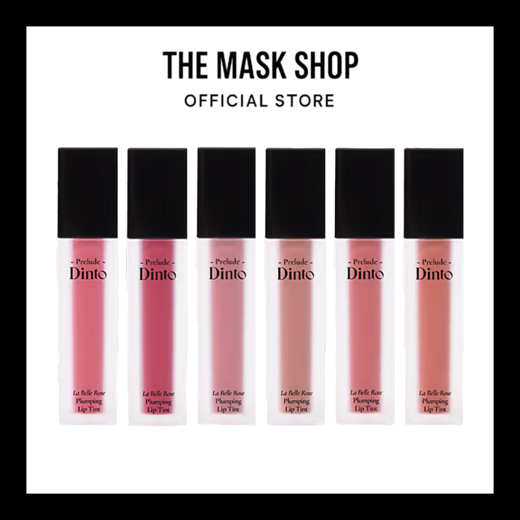 [Dinto] Prelude La Belle Rose Plumping Lip Tint - Korea Daiso Version | Shopee Brasil