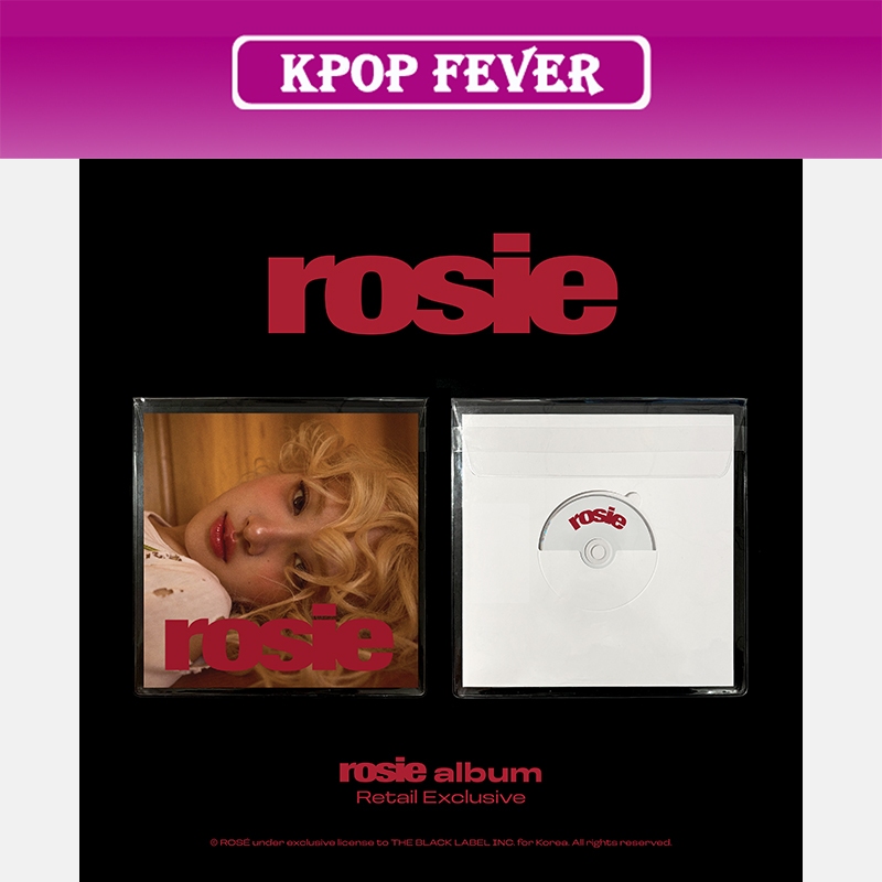 BLACKPINK ROSE – [ rosie ] FIRST STUDIO ALBUM (Retail Exclusive ...