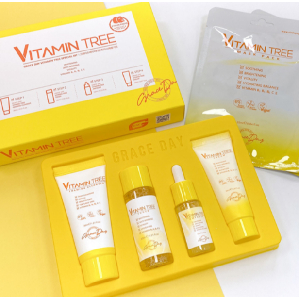 Grace Day Vitamin Tree Special Kit (4 items) | Shopee Brasil