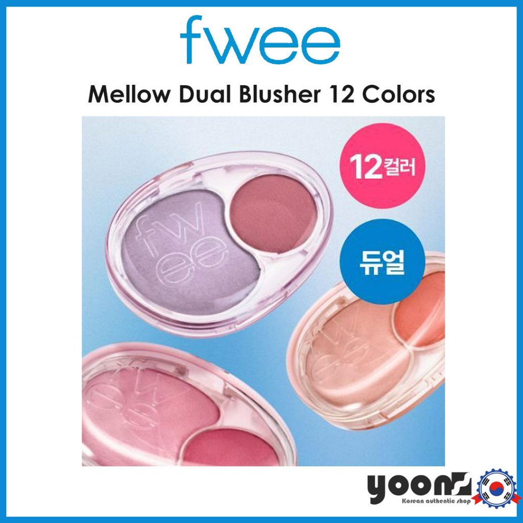 [fwee] Blush Duplo Suave 12 Cores_da Coreia | Shopee Brasil
