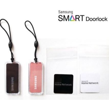 [GangNam Unnie] [Samsung] Fechadura Digital De Porta Smart Tag Key SDS RF Card Chave Inteligente ...