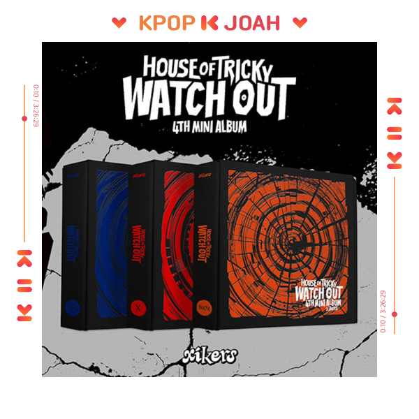 XIKERS [HOUSE OF TRICKY : WATCH OUT] 4th MINI ALBUM (6th Sep.2024 ...