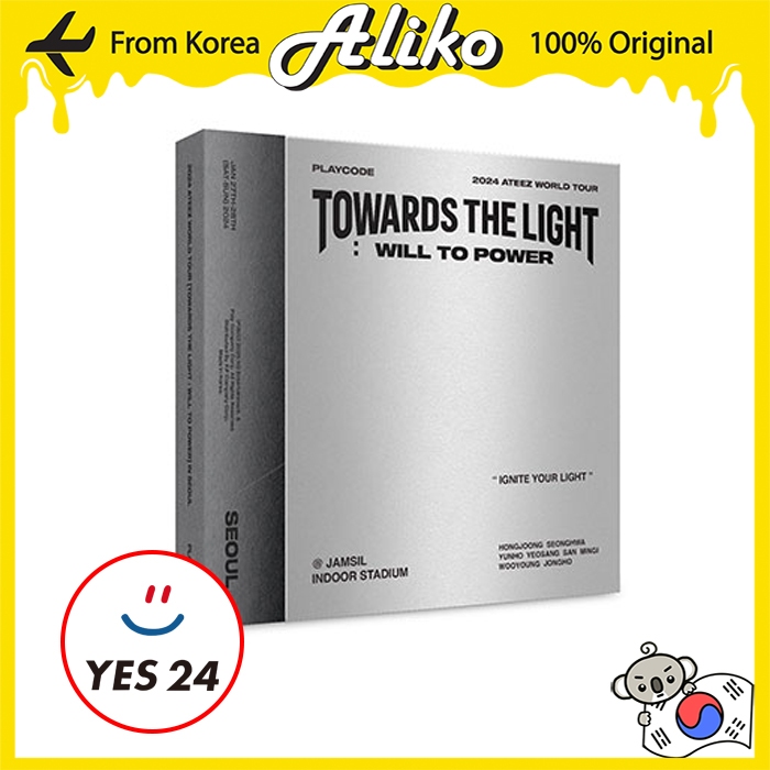 2024 ATEEZ WORLD TOUR TOWARDS THE LIGHT : WILL TO POWER IN SEOUL PLAYCODE | Shopee Brasil
