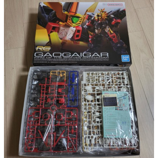 BANDAI Grau REAL RG GAOGAIGAR GAO GAI GAR ANIME MECHA Modelo | Shopee ...