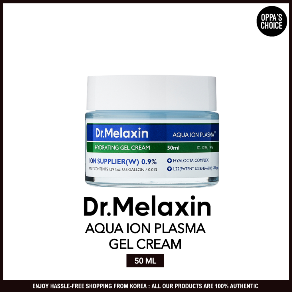 DR.MELAXIN AQUA ION PLASMA GEL Creme Hidratante 50ML | Shopee Brasil
