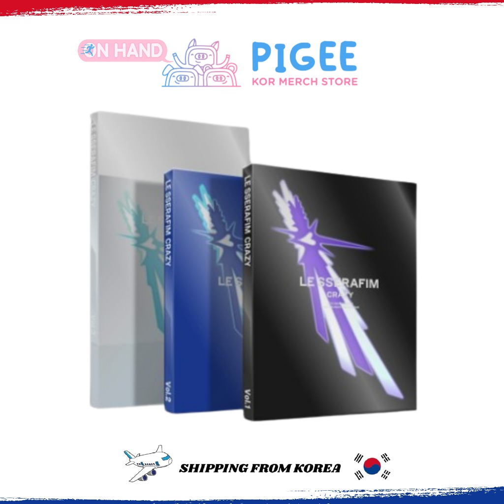 LE SSERAFIM - [ CRAZY ] 4TH MINI ALBUM | Shopee Brasil