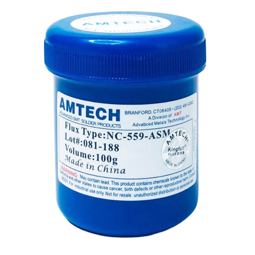 Fluxo de Solda Pasta Amtech 100g NC-559-ASM Reballing Bga | Shopee Brasil