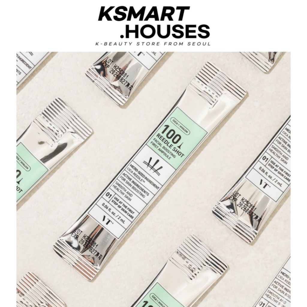 VT Riddle Shot 100 Facial Boosting Primeira Ampola 2ml 6 Pacotes ...