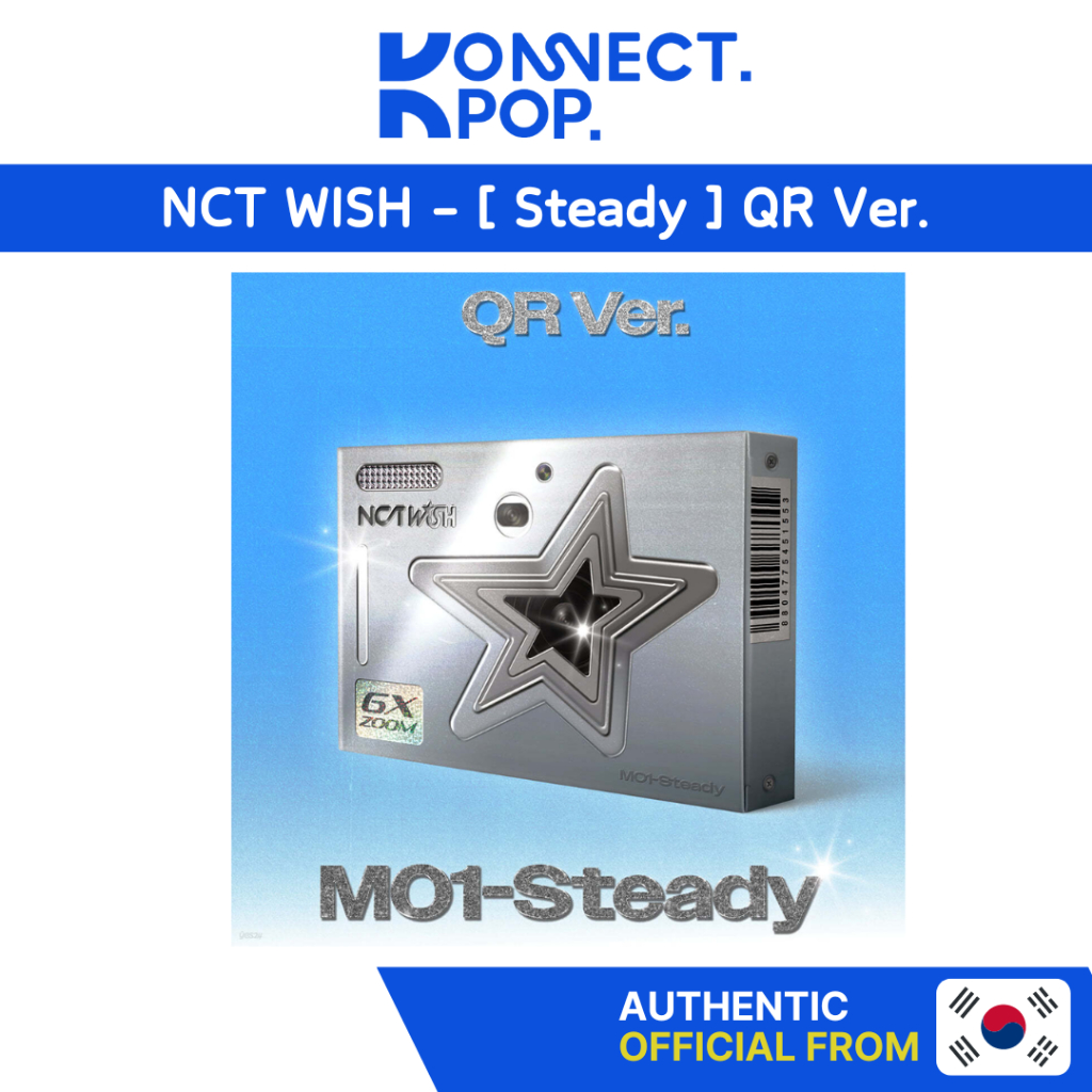 NCT WISH - 1st Mini Album [ Steady ]_QR ver | Shopee Brasil