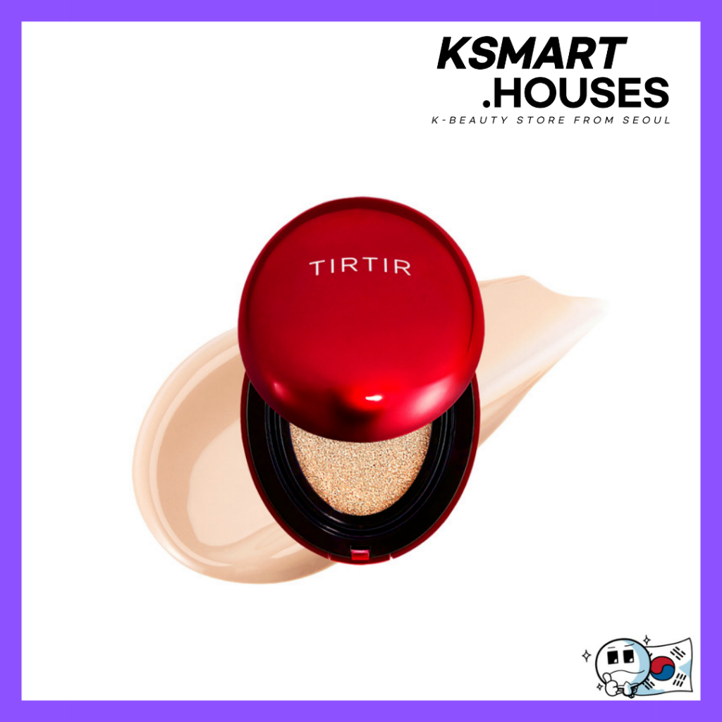 [TIRTIR] Almofada Fit Máscara Vermelha (18G) 17C , 21N , 23N | Shopee Brasil