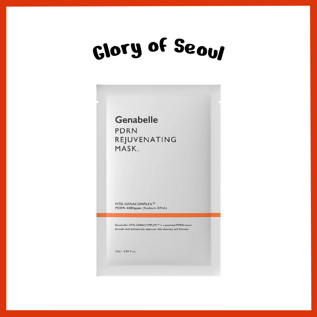 Genabelle PDRN Rejuvenating Mask 1Sheet | Shopee Brasil